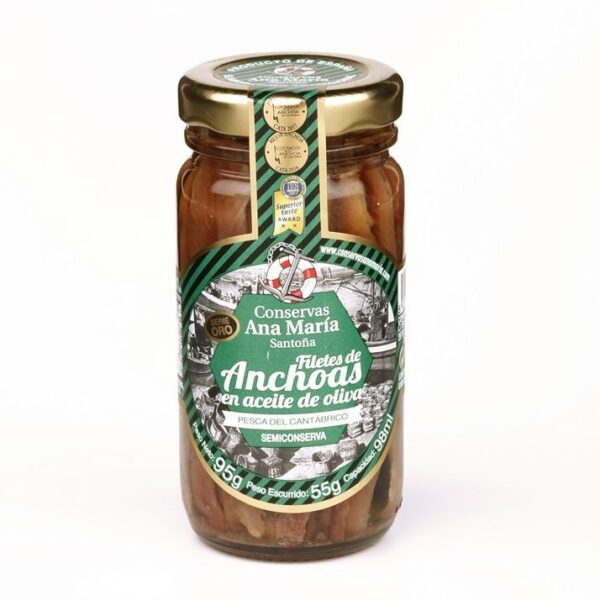 Tarros de Anchoas de Santoña - Conservas Ana Maria